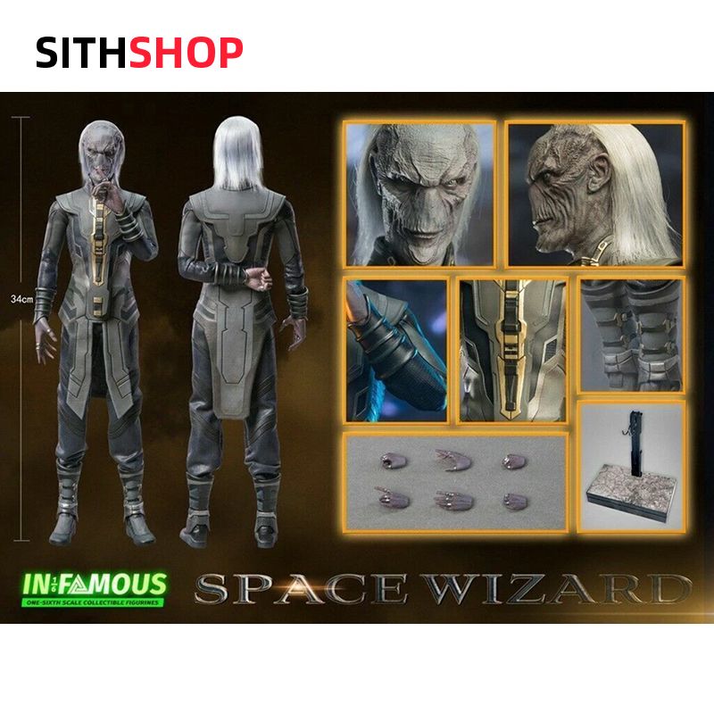 Фигурка IN-FAMOUS IF001 Space Wizard Avengers Ebony Maw 1/6 Action ...
