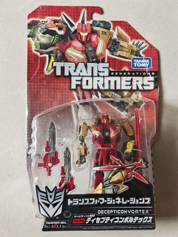 Трансформеры игрушки Такара Томи TG04 Vortex Deluxe Class Transformers ...