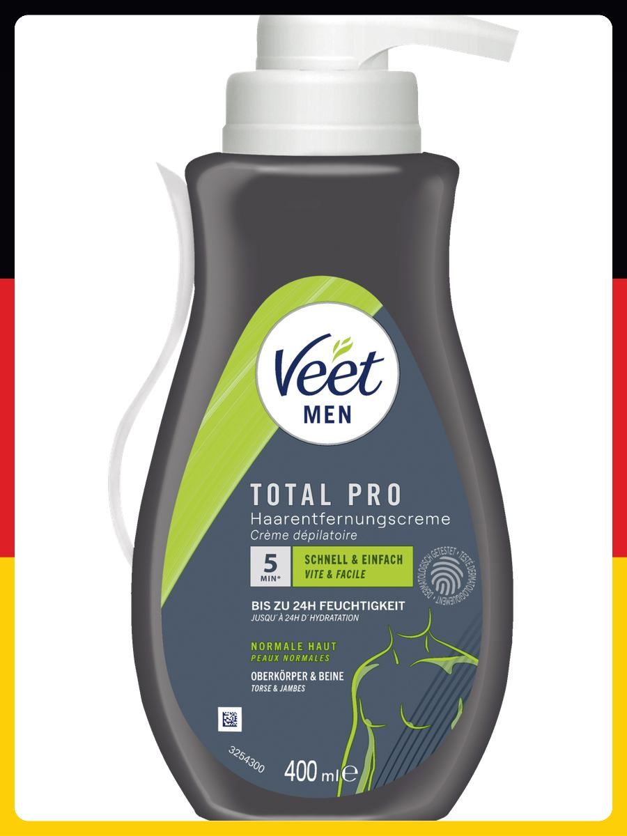 Средство для депиляции Veet for Men Men Hair Removal Cream Upper Body ...