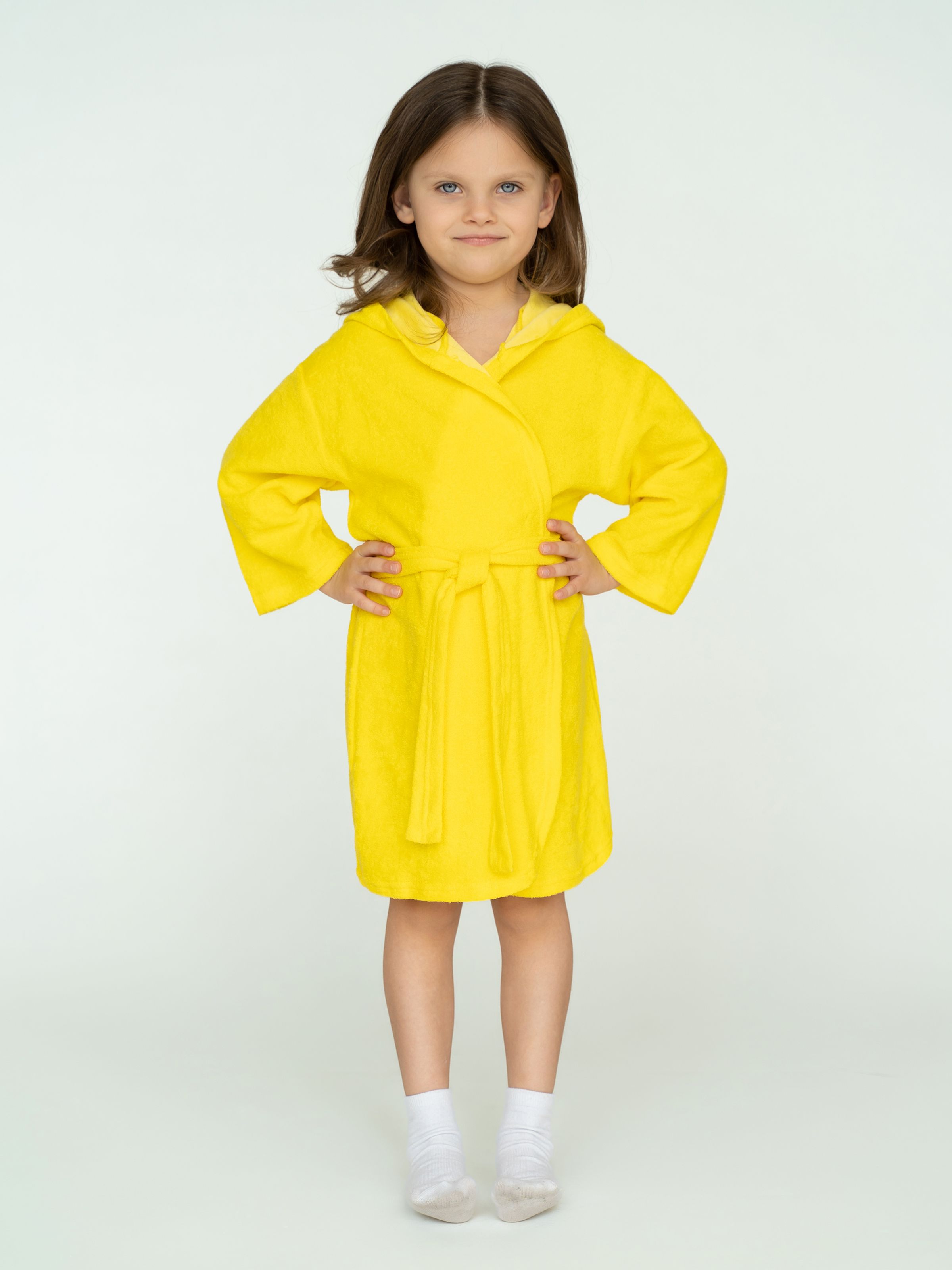 Халат Мальчики, Девочки Утенок Повседневный Пояс/ремень, Капюшон ...