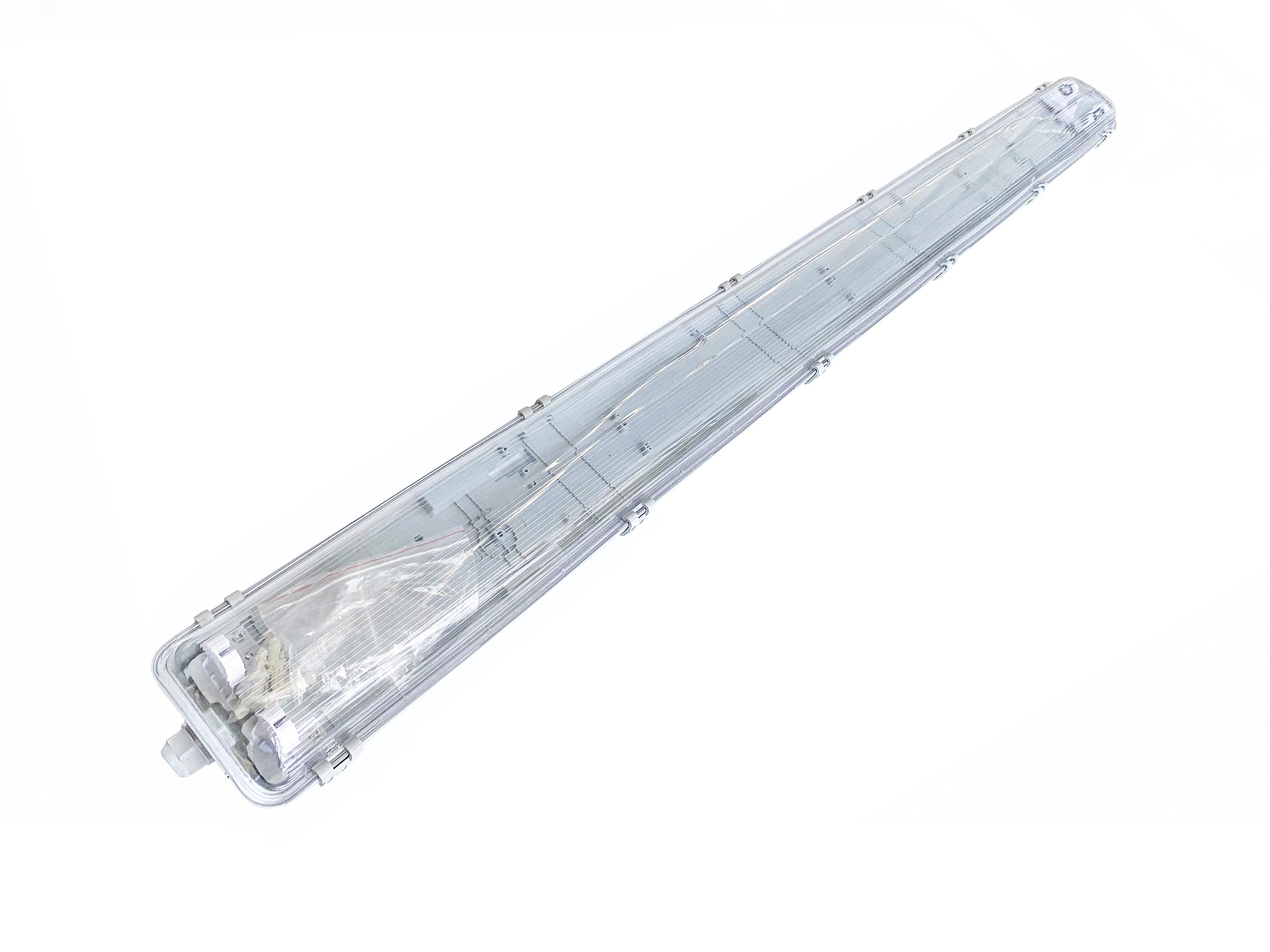 Светильник SPP-103-0-002-120 под 2 лампы LED T8 1200мм 2xG13 транзитный ...