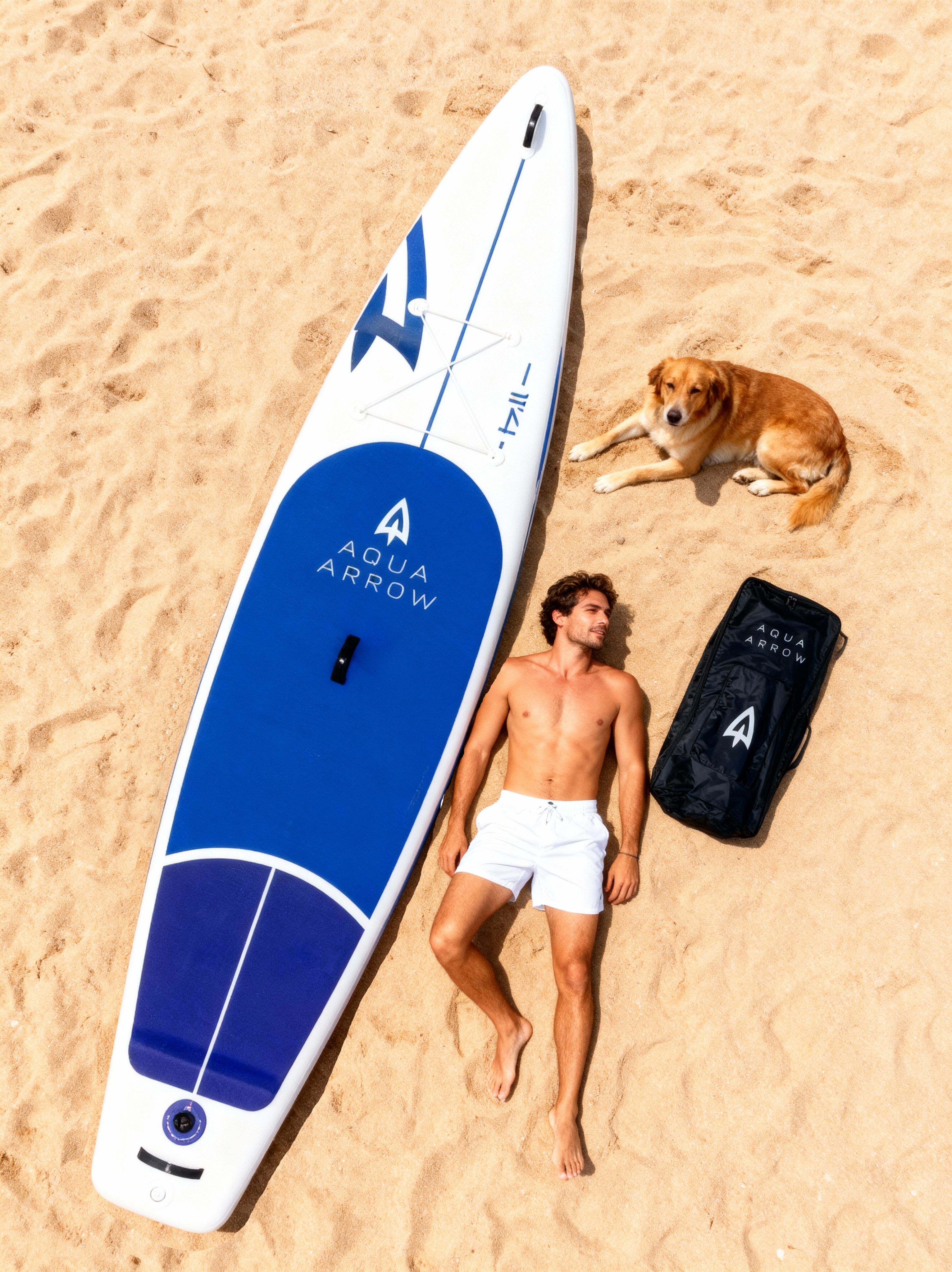 Sup доска Aqua Arrow 11.4 Navy купить на OZON по низкой цене (905856397)