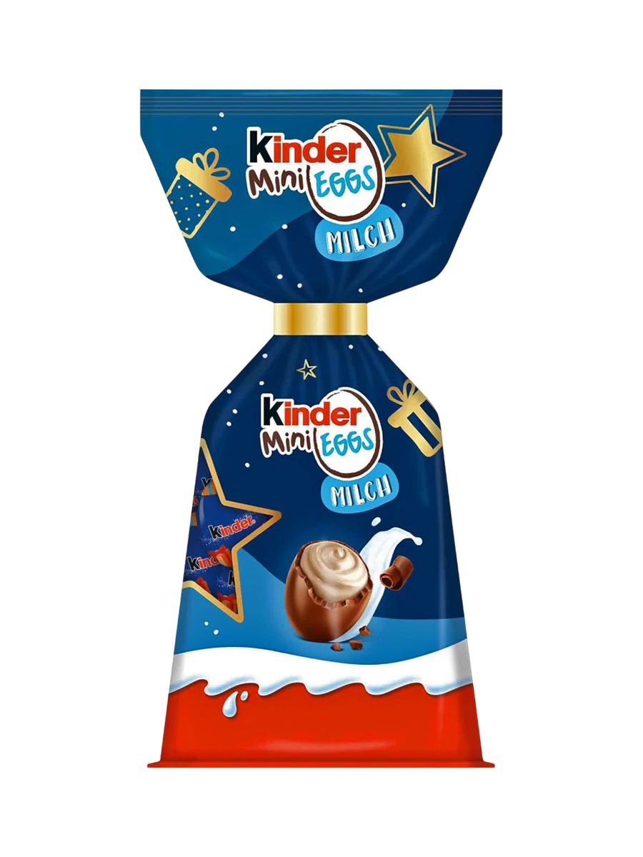 Шоколадные яйца Kinder Mini Eggs Киндер Мини, 85 гр купить на OZON по ...