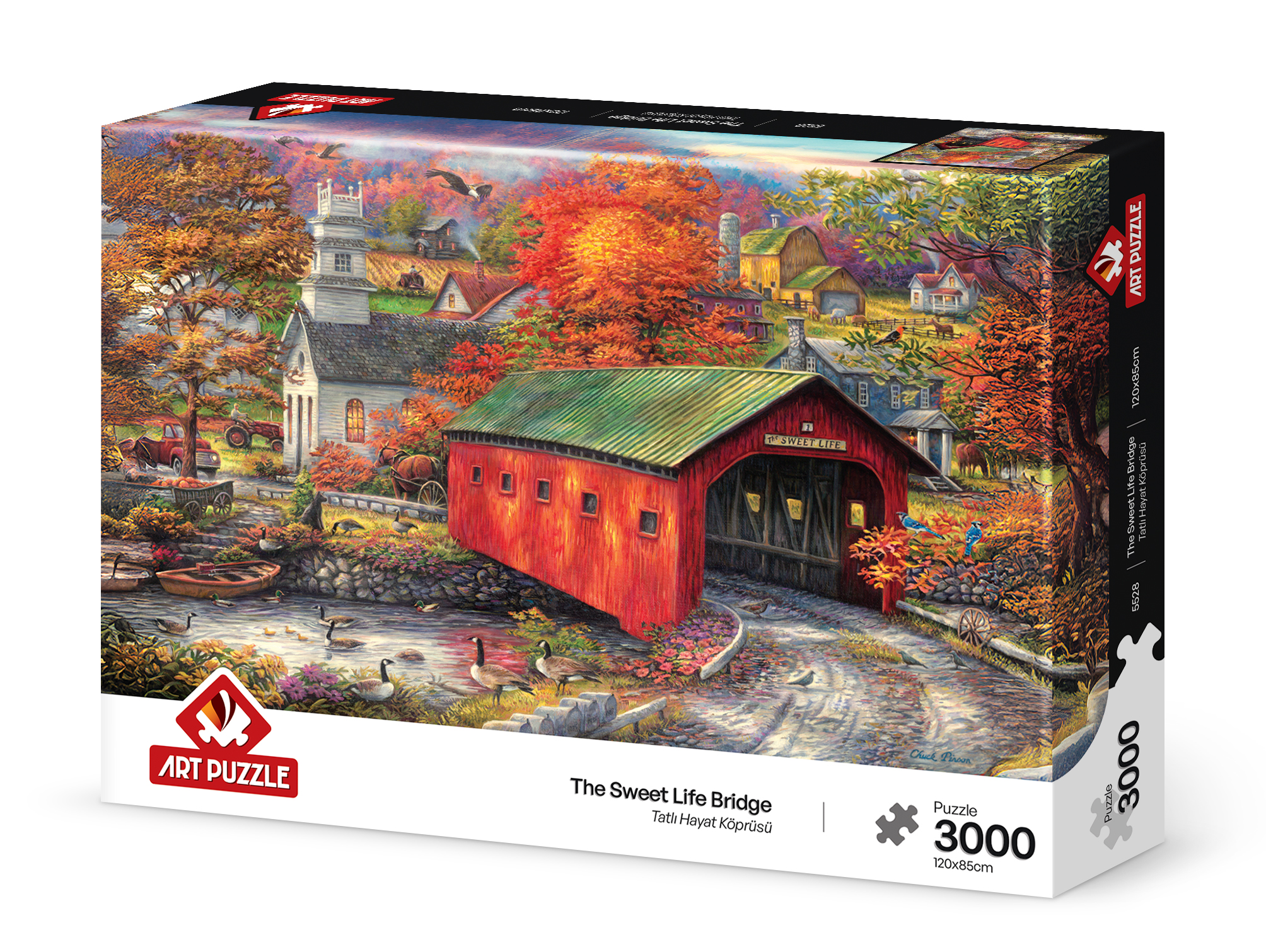 ART PUZZLE Мост сладкой жизни 3000 дет. купить на OZON по низкой цене ...