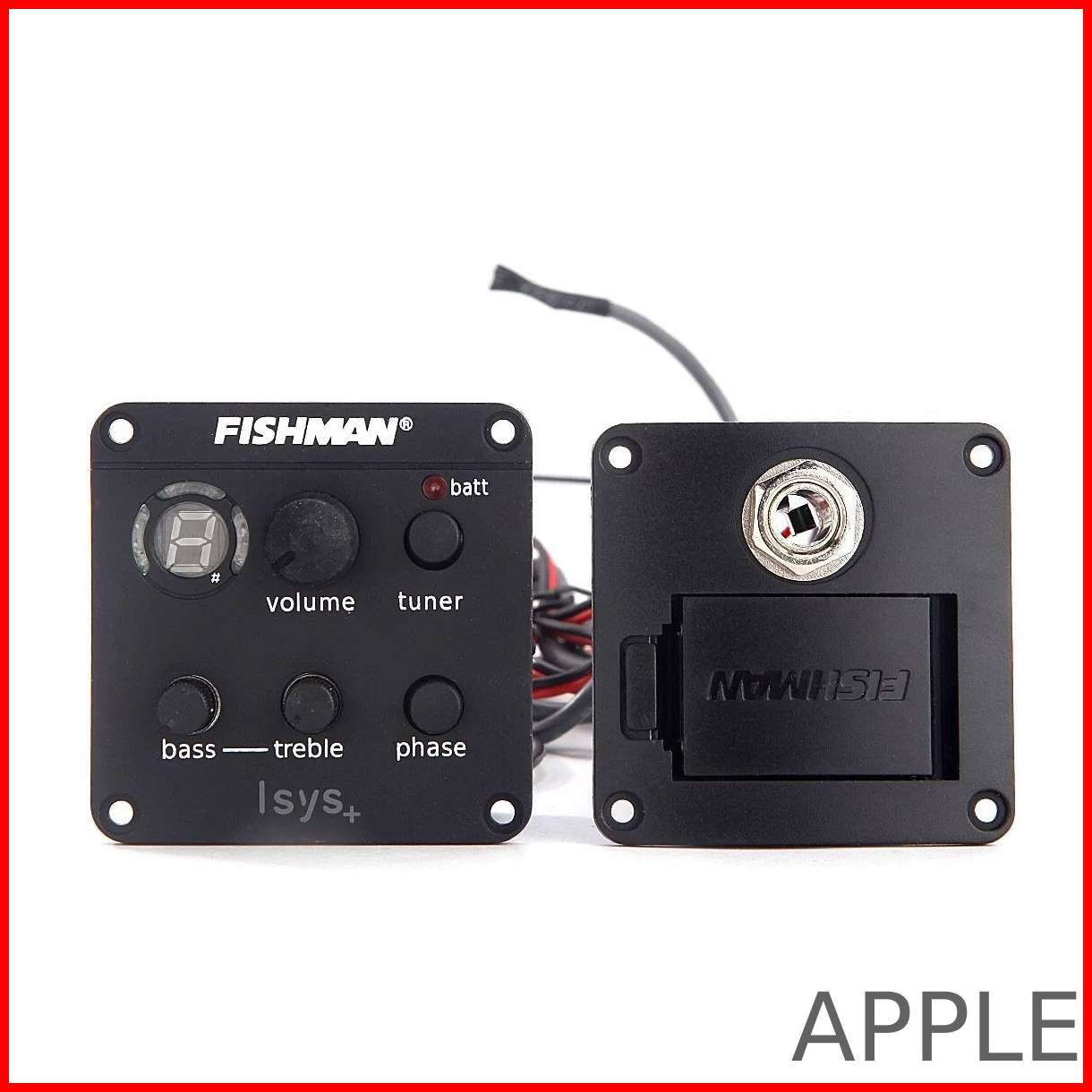 Пьезосистема звукоснимателя предусилителя для акустической гитары ...