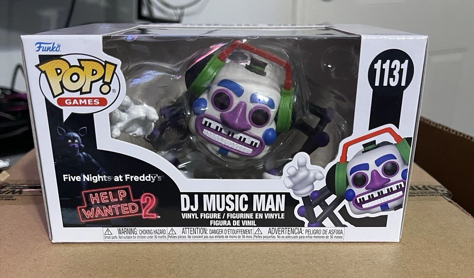 Фигурка Funko Pop! DJ Music Man / Фанко Поп Фнаф Пять Ночей у Фредди ...