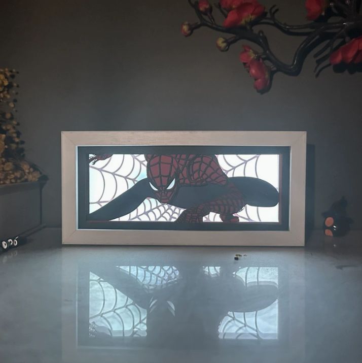 Аниме ночник Человек-паук RGB. Spider-Man купить на OZON по низкой цене ...