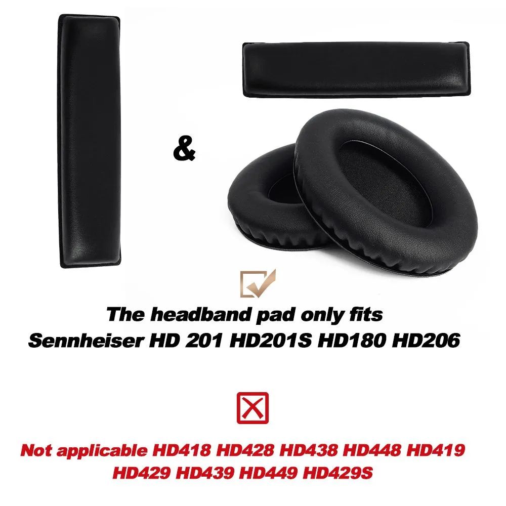 Амбушюры Sennheiser HD180 200 201 201S 206 HD418 HD428 HD438 HD448 ...