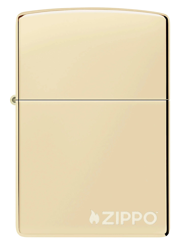 Бензиновая зажигалка ZIPPO Classic 46682ZL с покрытием Champagne - LOGO ...
