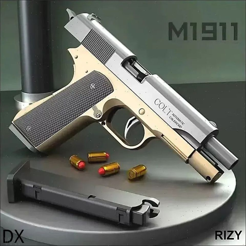 Автоматический страйкбольный пистолет 1911 Desert Eagle: с автовыбросом ...