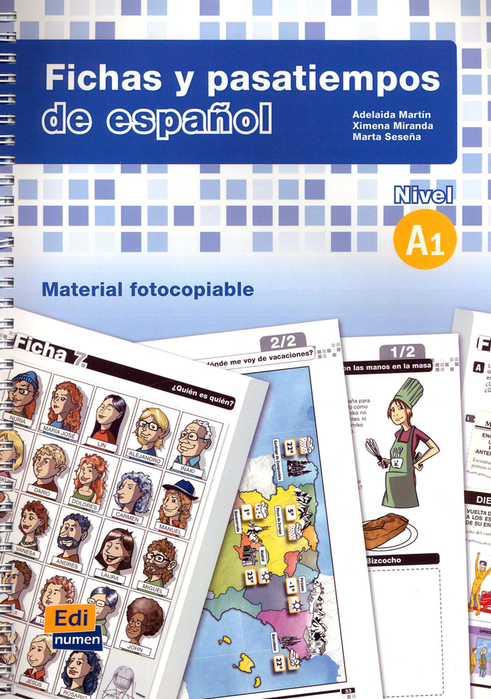 Fichas y pasatiempos de espanol. Nivel A1 / Книга на Испанском - купить ... Fichas y pasatiempos de espanol. Nivel A1 / Книга на Испанском - купить ...