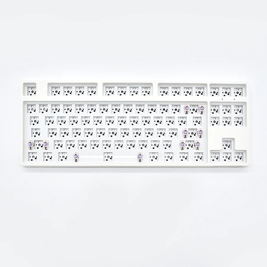 Механическая клавиатура HJS DK87 Mechanical Keyboard - Moonlight White ...