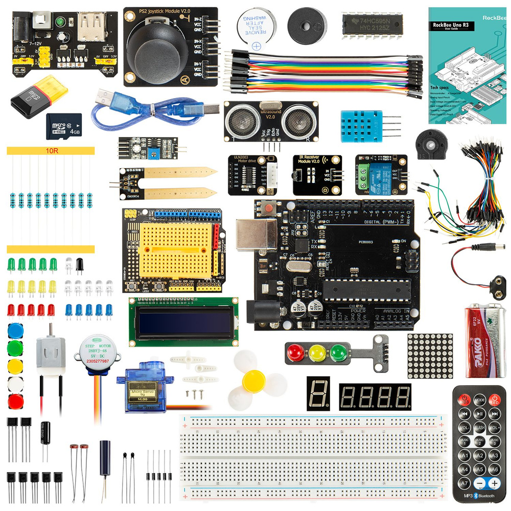 Arduino Uno R3 Analogue Kit Набор для начинающих инструкции для