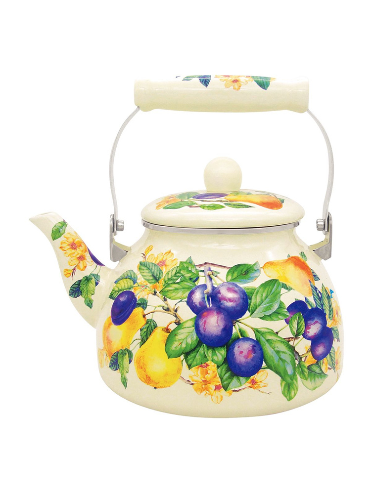 Чайник для плиты Appetite Дюшес эмалированный, 2,5 л - купить с ...