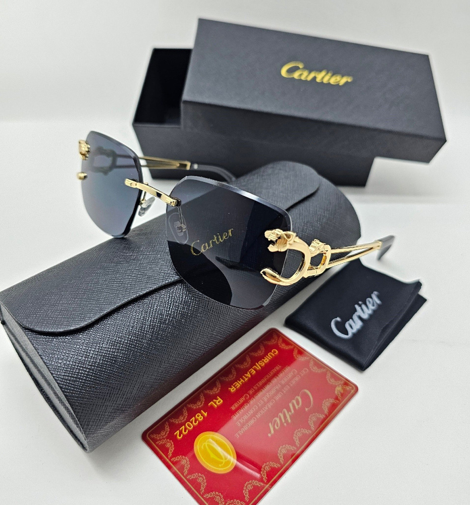 Солнцезащитные очки унисекс Cartier - купить с доставкой по выгодным ...