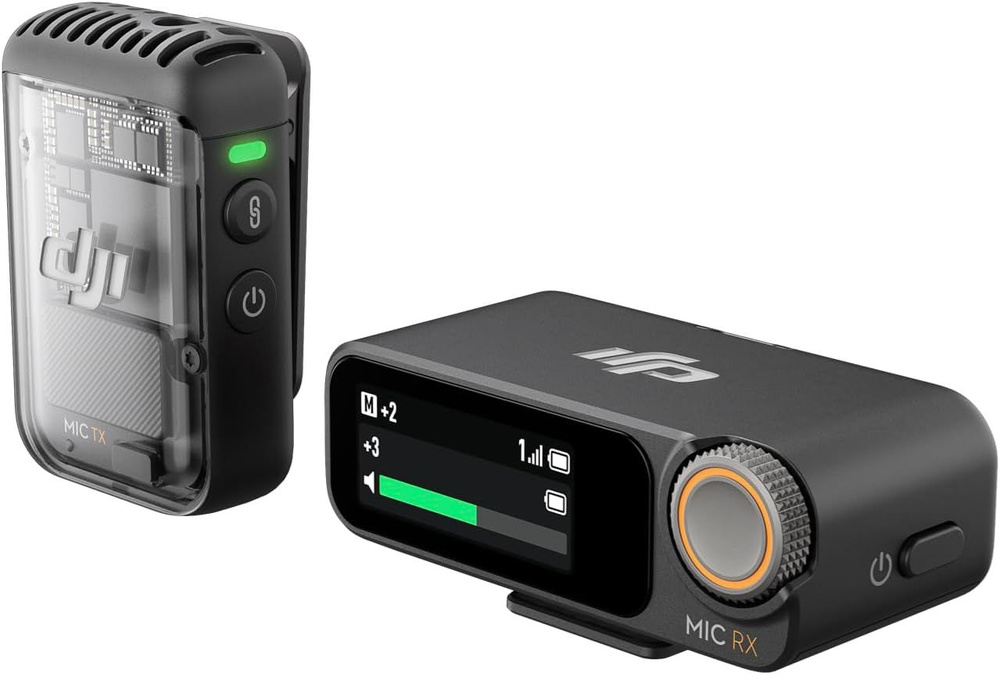DJI Микрофон универсальный Mic 2 (1 TX + 1 RX), черный матовый купить ...