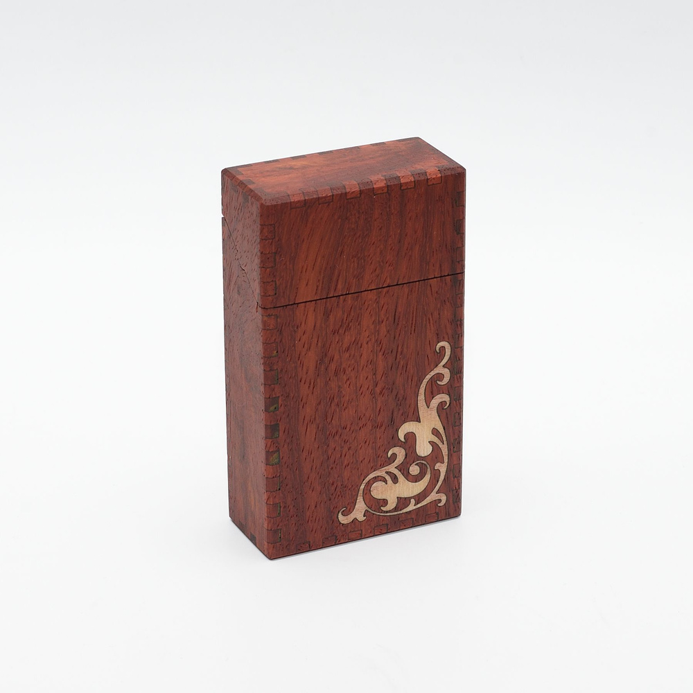 Портсигар сигаретница для пачки сигарет из Африканского падука - купить ...