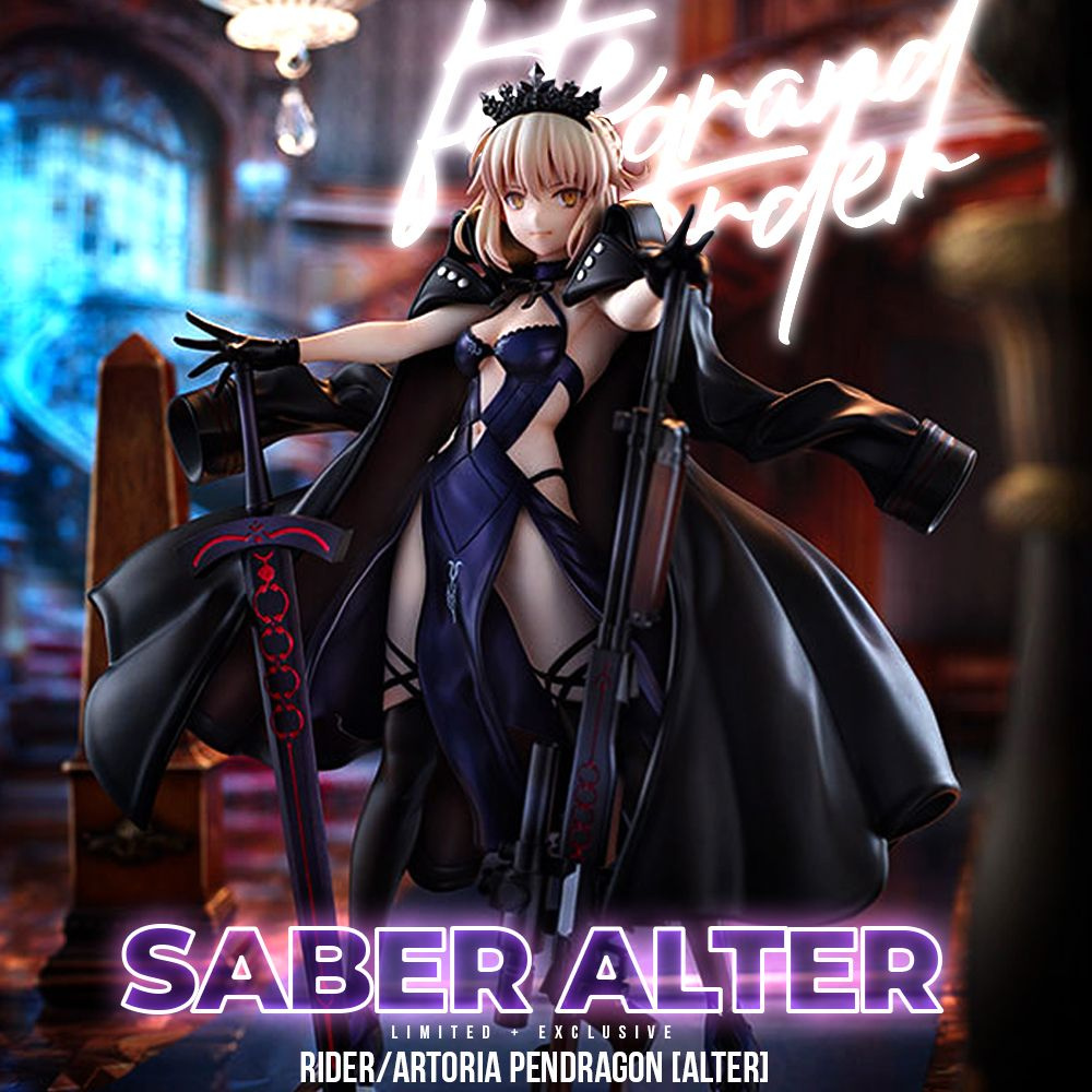 Аниме фигурка Saber Alter, Fate Grand Order 25 см - купить с доставкой ...