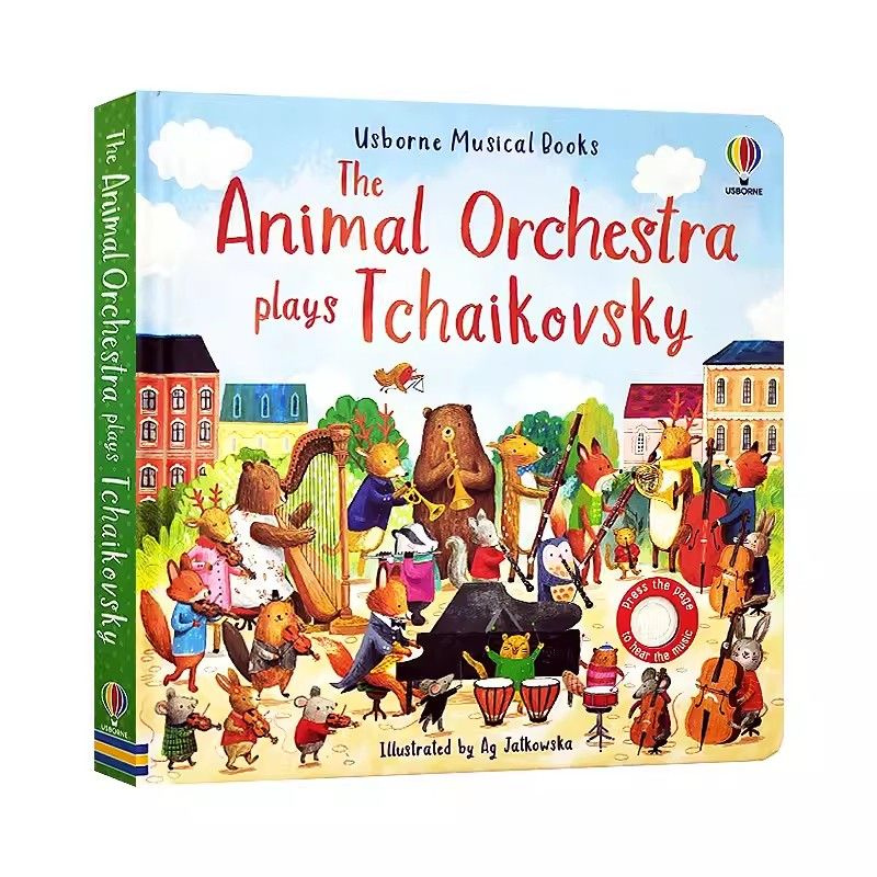 Usborne Orchestra Music Book Children's Instrument Cognitive Art ...