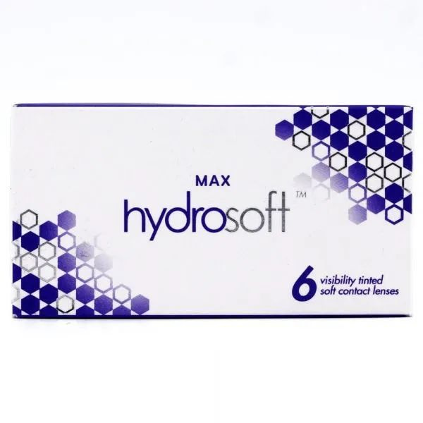 Max Hydrosoft -4.25 / 14.2 / 8.6, 6 штук (линз) месячные контактные гидрогелевые ежемесячной ...