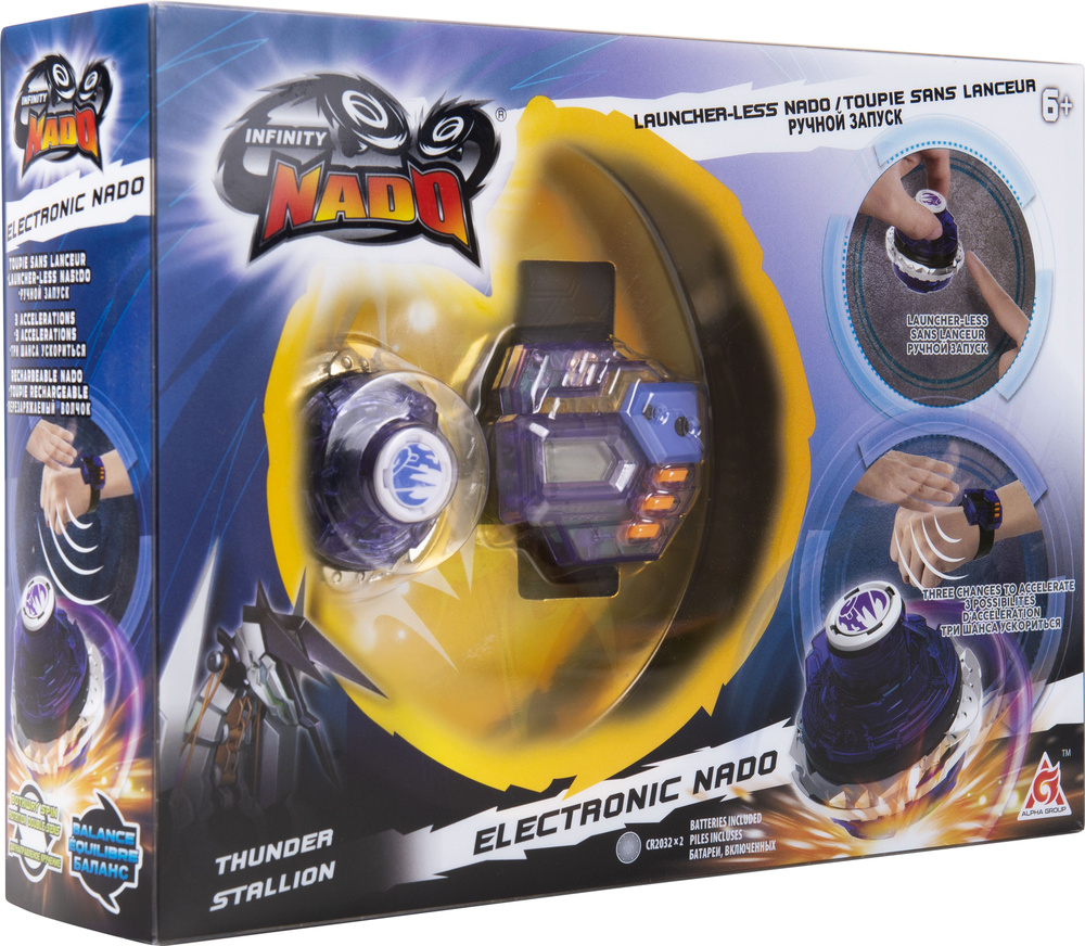 "Инфинити Надо". Волчок с контроллером "Thunder Stallion". TM Infinity ...