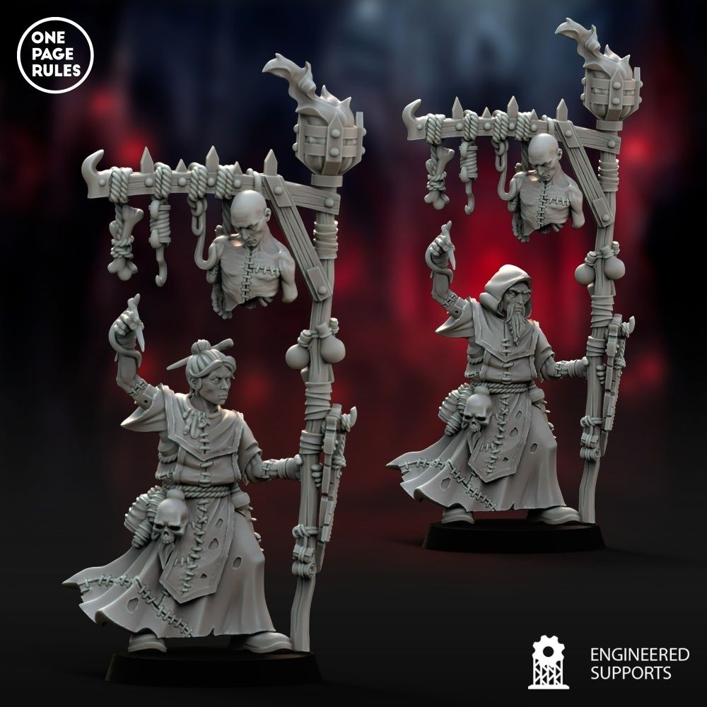 Миниатюра Warhammer Vampire Necromancer 2 - купить с доставкой по ...