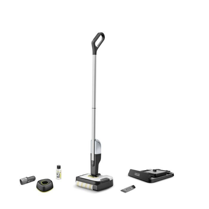 Электрошвабра Karcher FC 2-4 Battery Set (1.056-200.0), серый, черный - купить по низким ценам в ...