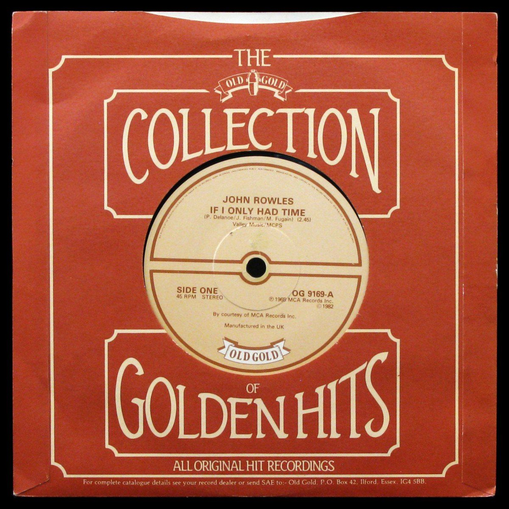 LP John Rowles - Leapy Lee - If I Only Had Time - Little Arrows (single ...