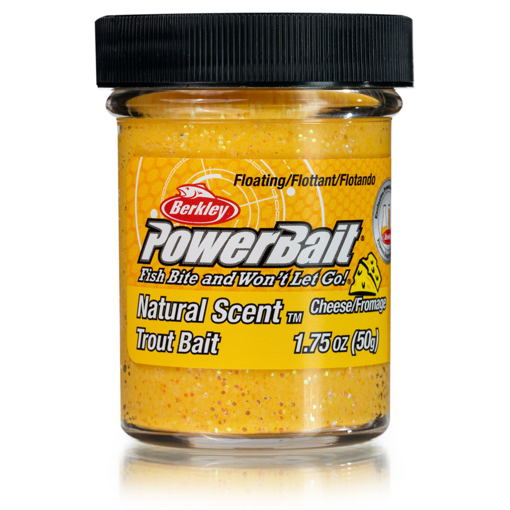 Паста форелевая Berkley "PowerBait" Natural Scent Trout Bait, 50гр, Сыр ...