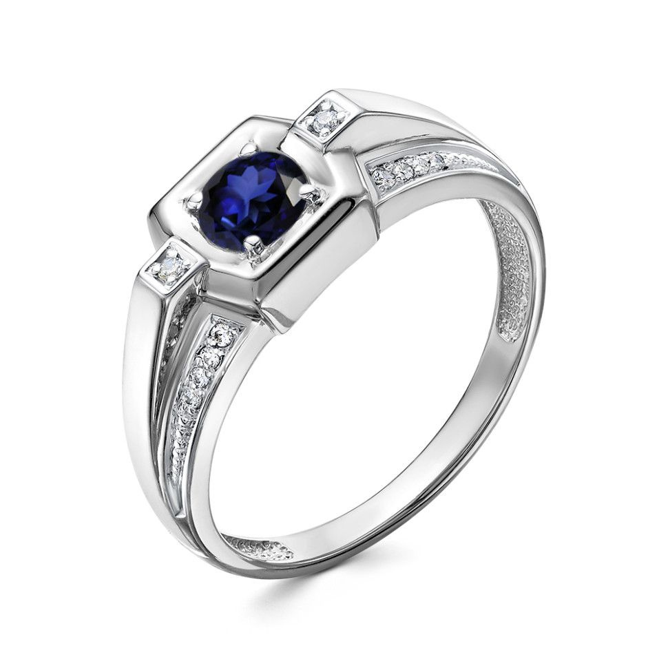 Grigoriev Кольцо Золото белое 585 пробы - купить с доставкой по выгодным ценам в интернет ...