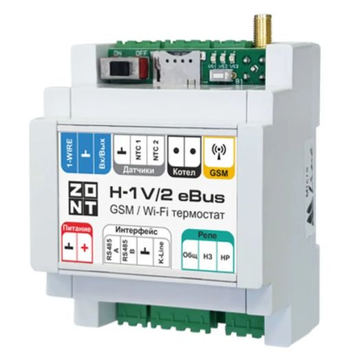 9900000388 Термостат ZONT H1V/2 eBus GSM Protherm - купить с доставкой по выгодным ценам в ...