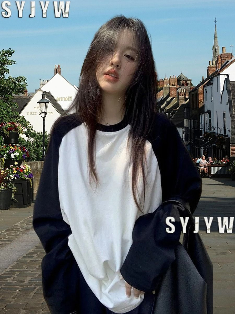 Лонгслив SYJYW - купить с доставкой по выгодным ценам в интернет-магазине OZON (1357295645)