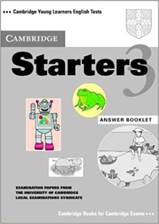Cambridge Young Learners English Tests 3 Starters Answer Booklet ...