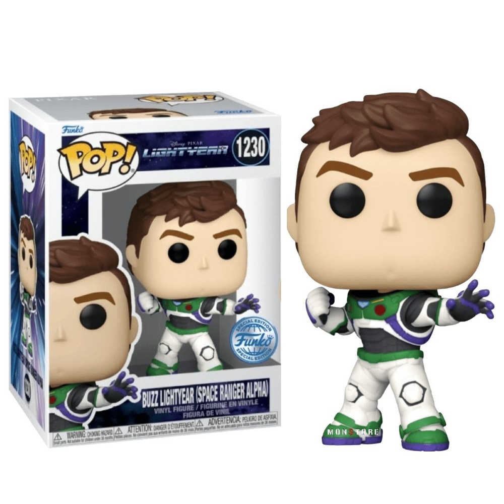 Фигурка POP Buzz Lightyear Space Ranger Alpha (Эксклюзив Funko Shop) из ...