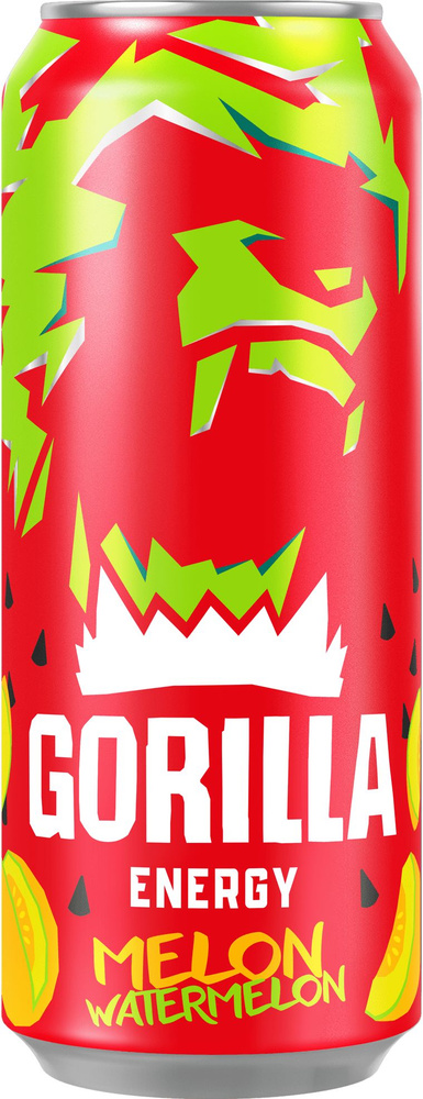 Напиток Gorilla Watermelon Melon (Горилла Арбуз Дыня) 0,45л*12шт ...