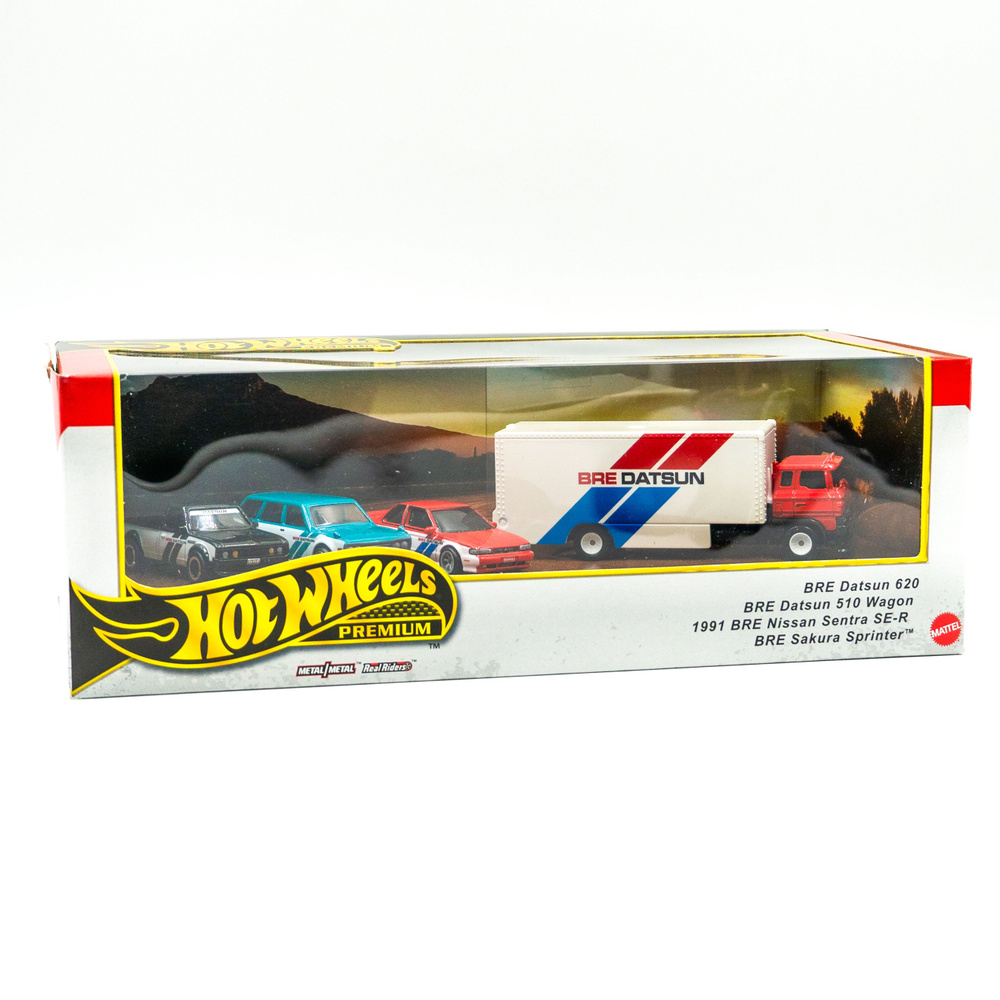 Подарочный набор ОТ ДЕДА МОРОЗА Машинок Hot Wheels Premium Display Set ...