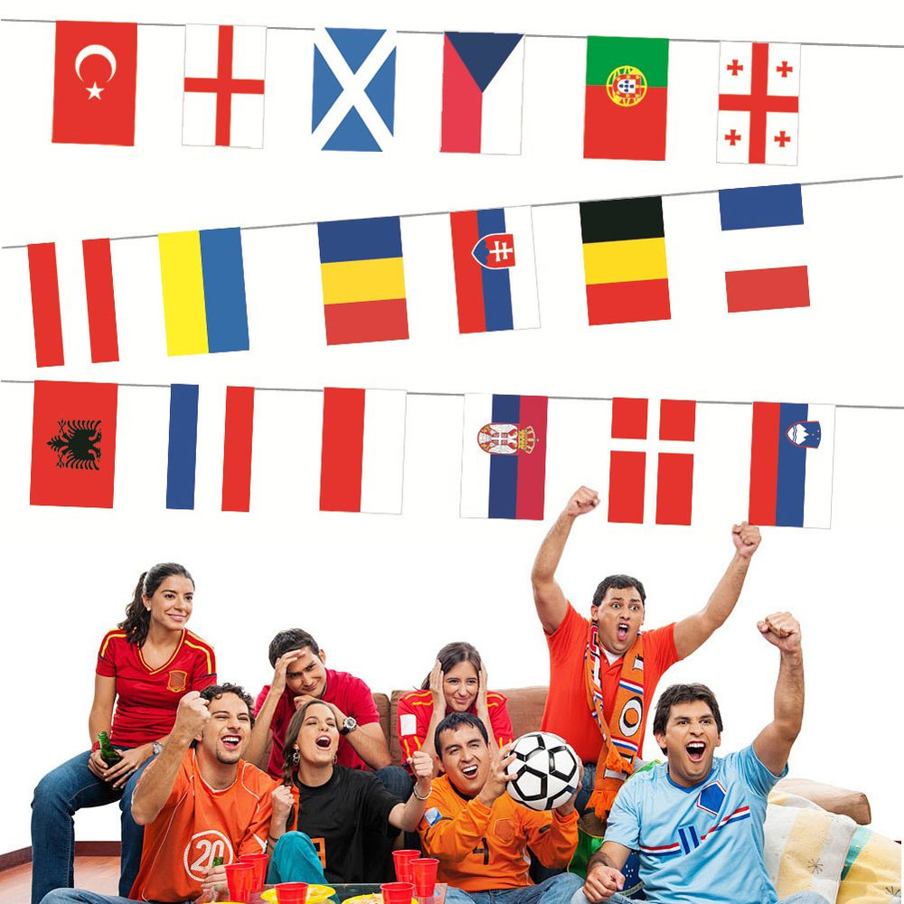 флаги с символикой сборных Евро-2024 купить на OZON по низкой цене (3142927266)