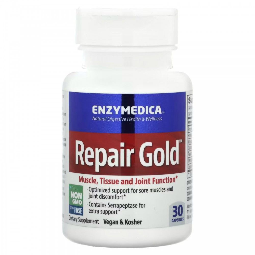 КОМПЛЕКС для восстановления суставов / Enzymedica Repair Gold, 30 ...