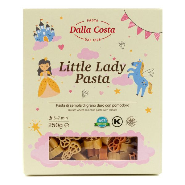 Макаронные изделия DALLA COSTA фигурные без добавления яиц с томатами ...