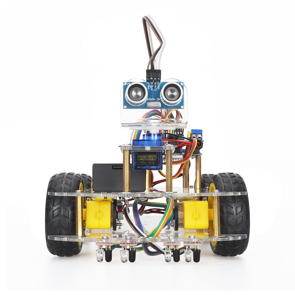 Tscinbuny Комплект для самостоятельной сборки робота для Arduino Uno R3 ...