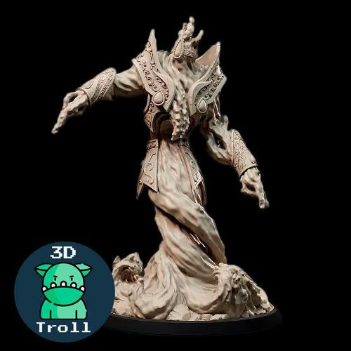 Миниатюра ДНД (DnD, Pathfinder) Water Elemental / Водный элементаль ...