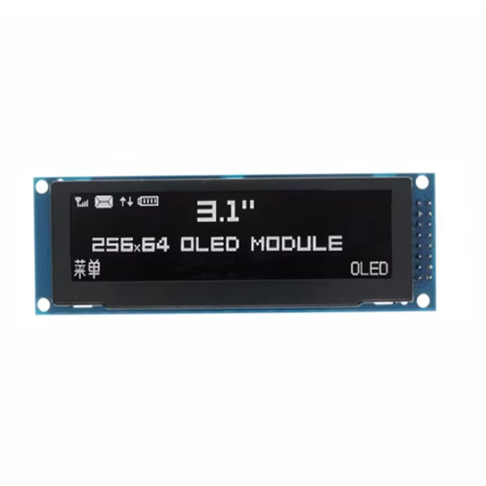 3,12-дюймовый OLED-дисплей 256x64 SSD1322 Драйвер Графический ЖК-модуль ...