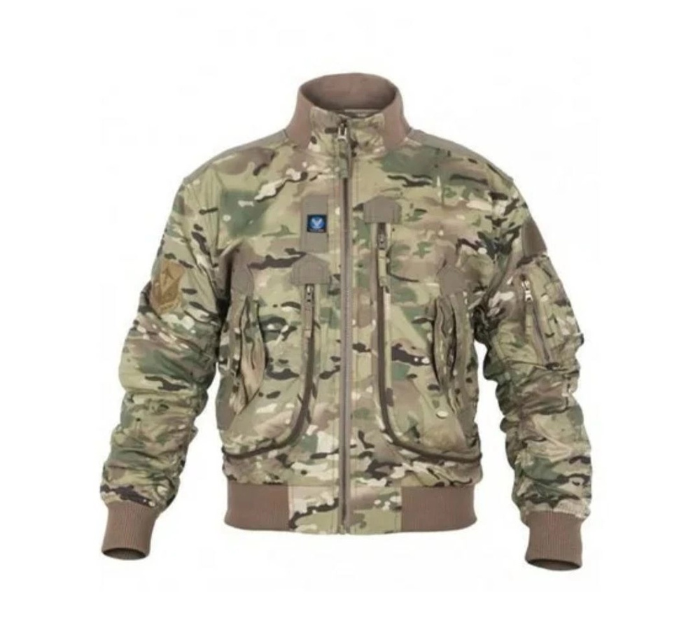 Куртка камуфляжная, размер 52 (2XL), Демисезон, цвет зеленый, коричневый купить c доставкой на ...