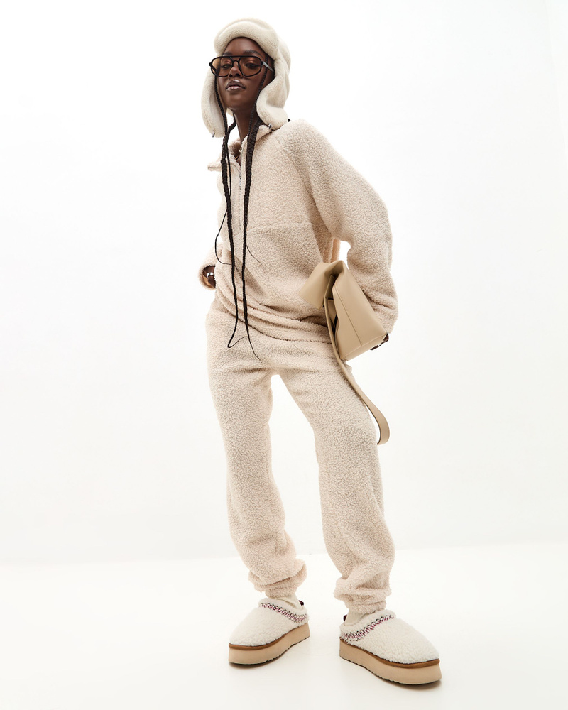 Костюм спортивный Женский Women's vibe Повседневный двойка молочный ...