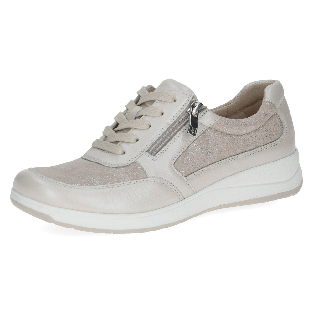 Кроссовки Женский Caprice Натуральная кожа, размер 39 G На любой сезон Шнурки Германия Шнуровка ...