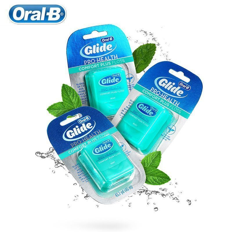 Oral B Glide Pro-Health Floss Зубная нить 40 m,3 упаковок купить на OZON по низкой цене (2015584077)