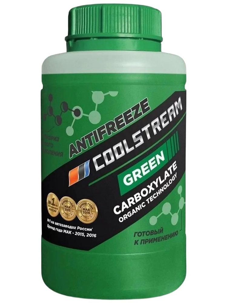 Антифриз CoolStream Green 0,9KG купить на OZON по низкой цене (1877459998)