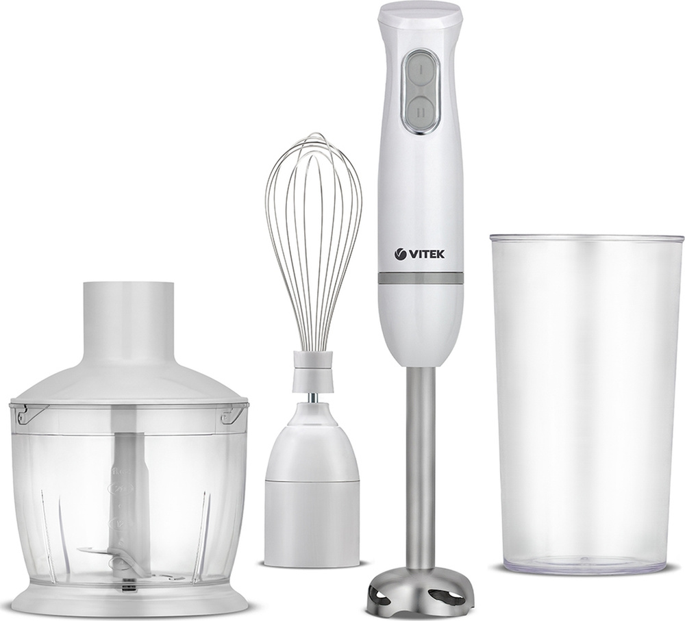 VITEK VT-3413(W) Блендер погружной, 600 Вт, белый купить на OZON по низкой цене (171235582)