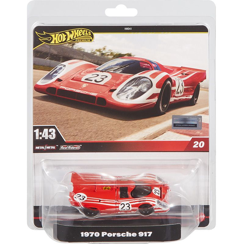Машинка Hot Wheels 1:43 БОЛЬШАЯ 1970 Porsche 917 купить на OZON по низкой цене (1930589743)