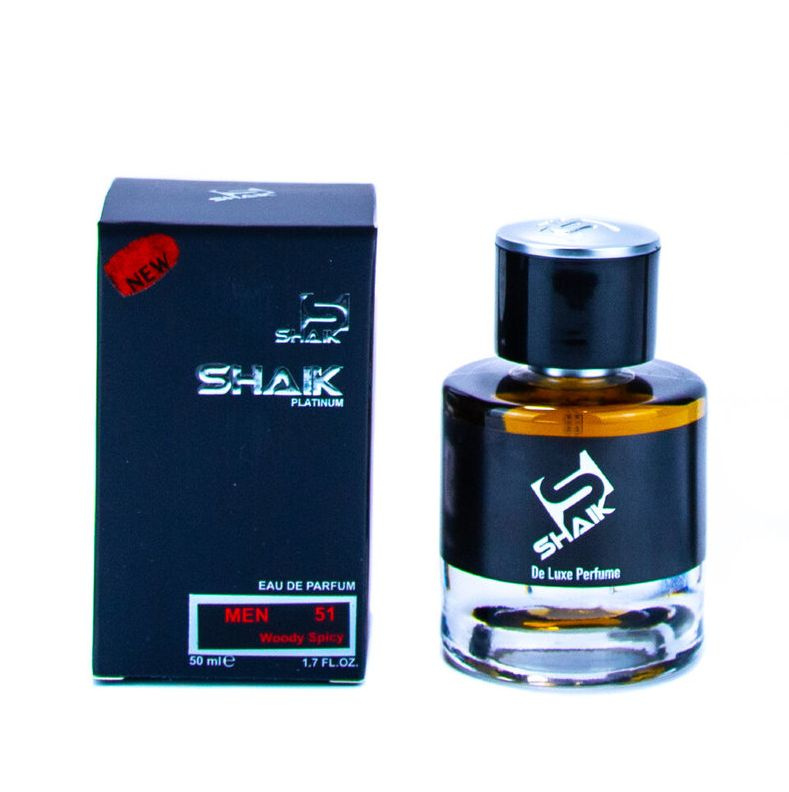 SHAIK Вода парфюмерная SHAIK PLATINUM M 51 Woody Spicy Парфюмерная вода 50мл Мужская 50.03 мл ...